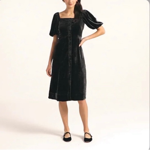 J Crew Velvet Dress
